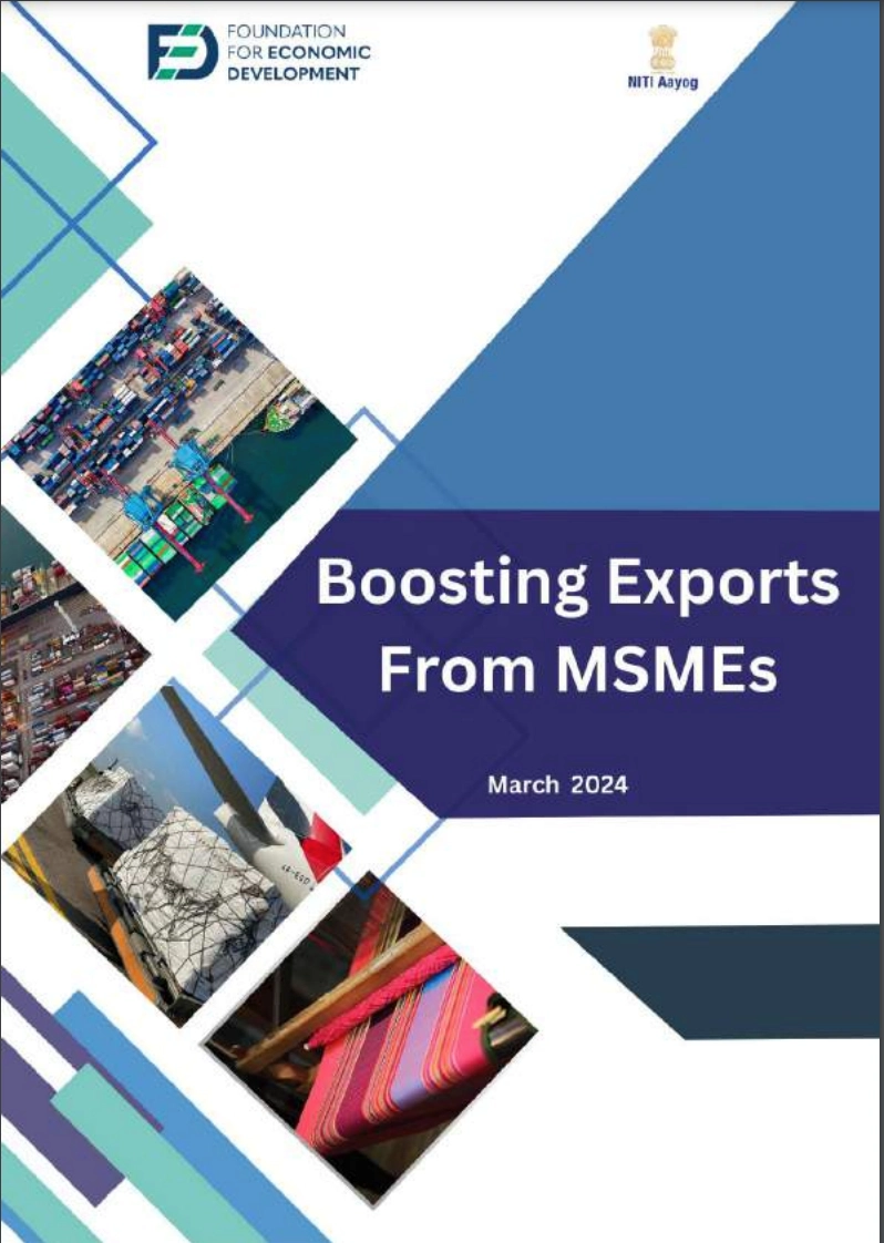 Boosting Exports From MSMEs | Foundation for Economic Development